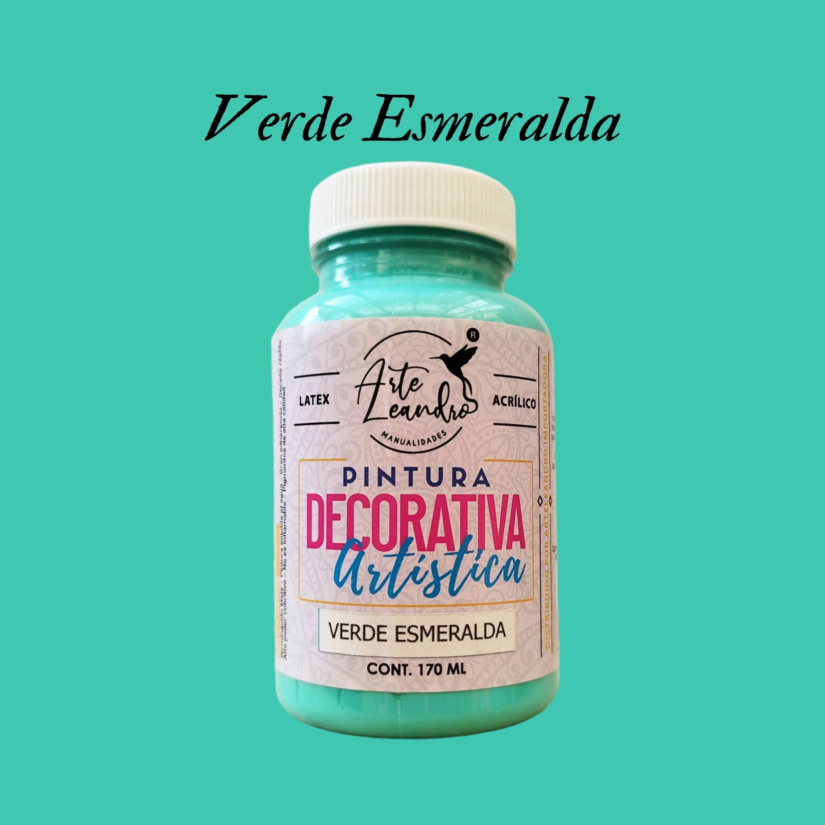 Verde Esmeralda 170ml – Pinta y Punto